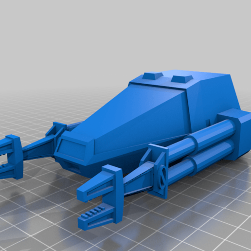 Download free STL Cargo Pod - Zero-G Loader ・ Cults