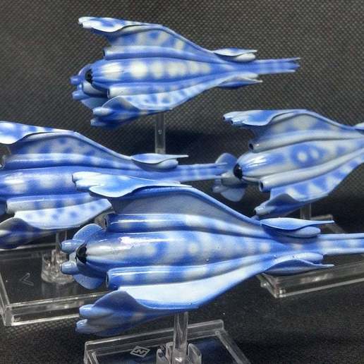 Download free 3D printer designs Minbari Nial Fighter ・ Cults