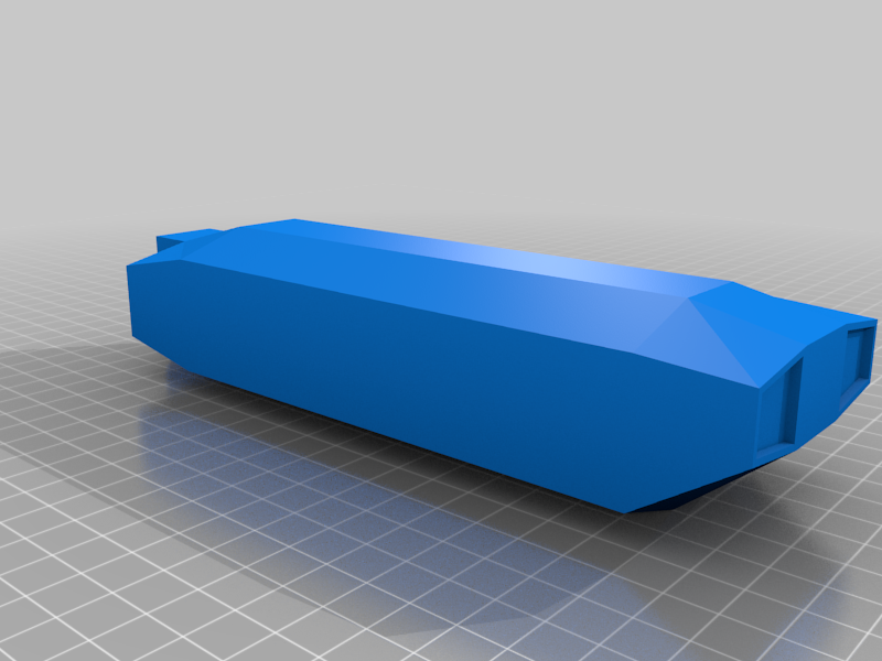 Free STL file Narn - H'Than Bulk Freighter・3D printing template to ...