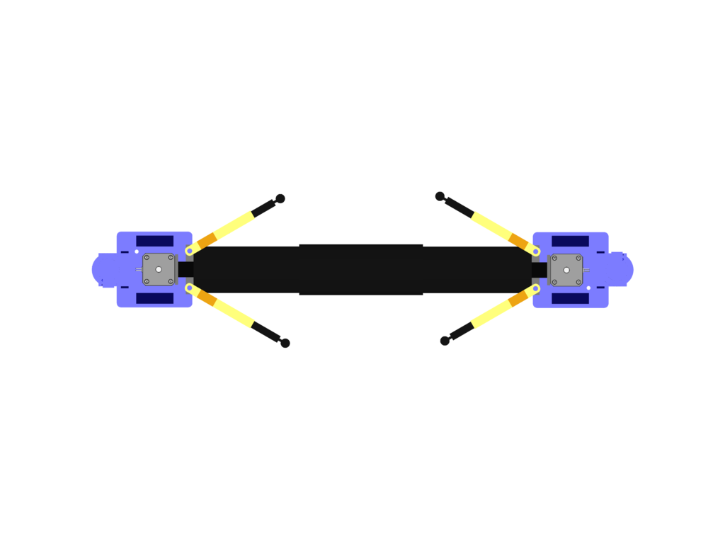 Free STL file 2 Post Car Lift for 1/10 1/8 1/5 Scale RC Cars Trucks ...