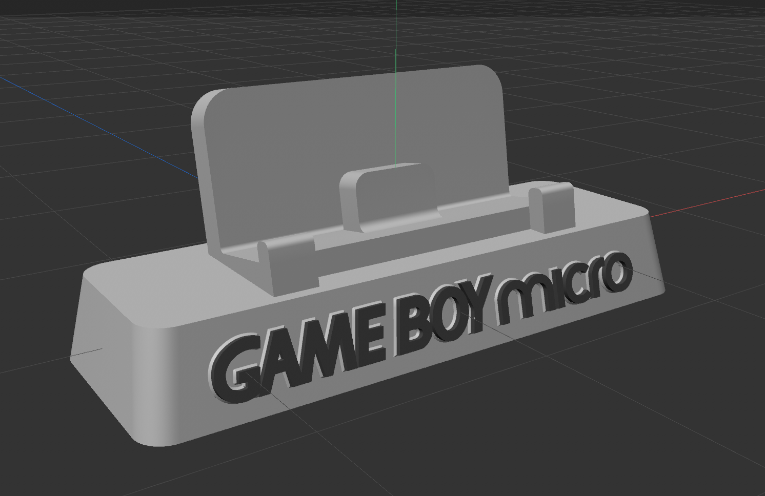 Archivo STL Soporte para Nintendo Game Boy Micro 👦・Plan de impresora 3D ...