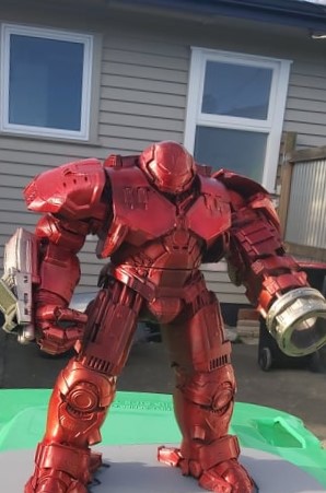 STL file hulkbuster with jackhammer arms・Model to download and 3D print ...