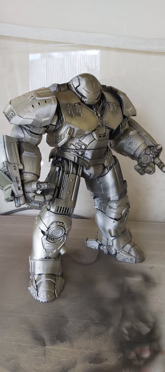 STL file hulkbuster with jackhammer arms・Model to download and 3D print ...