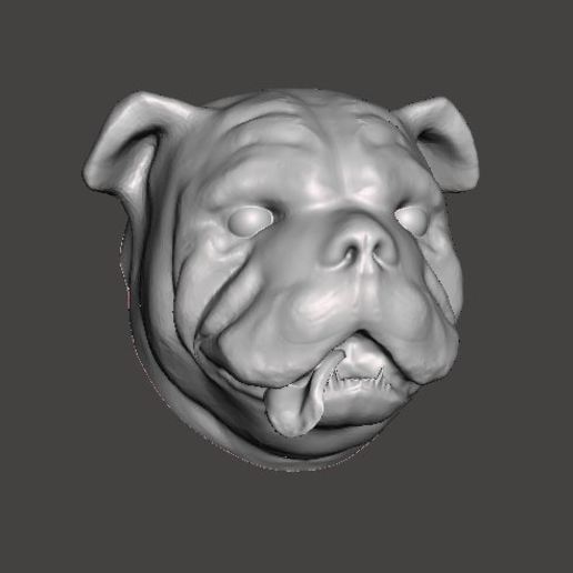 Download STL file Bulldog keychain • Design to 3D print ・ Cults