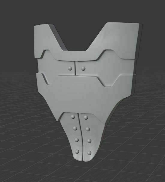 Free STL file Moira X - Groin plates・3D printer design to download・Cults