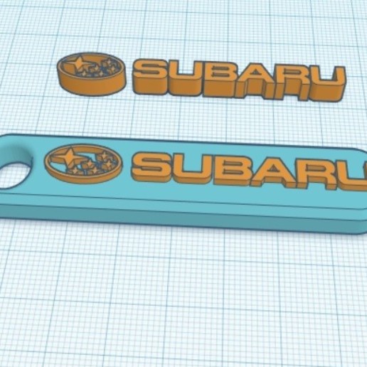 Descargar archivos 3D gratis Llavero Subaru ・ Cults