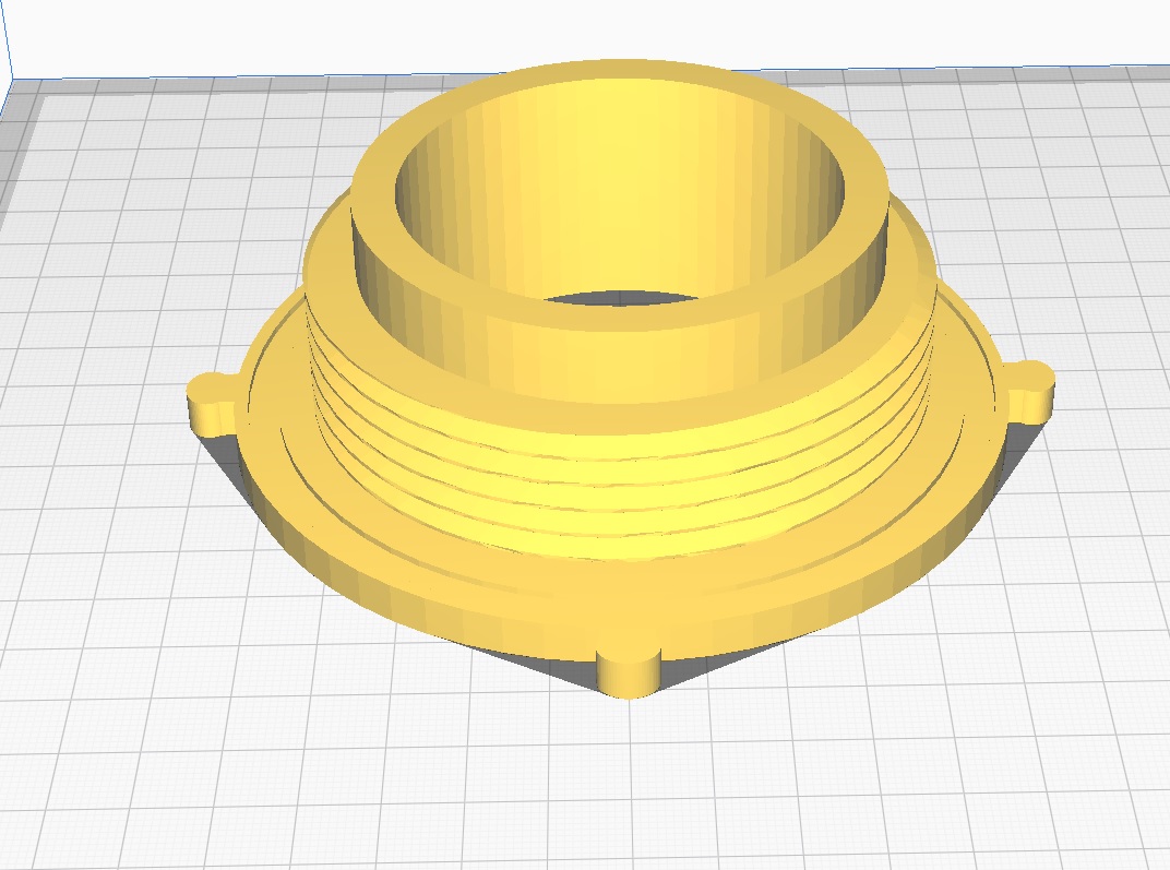 STL file 2 inch Bulkhead Hull Thru 🔧・3D print model to download・Cults