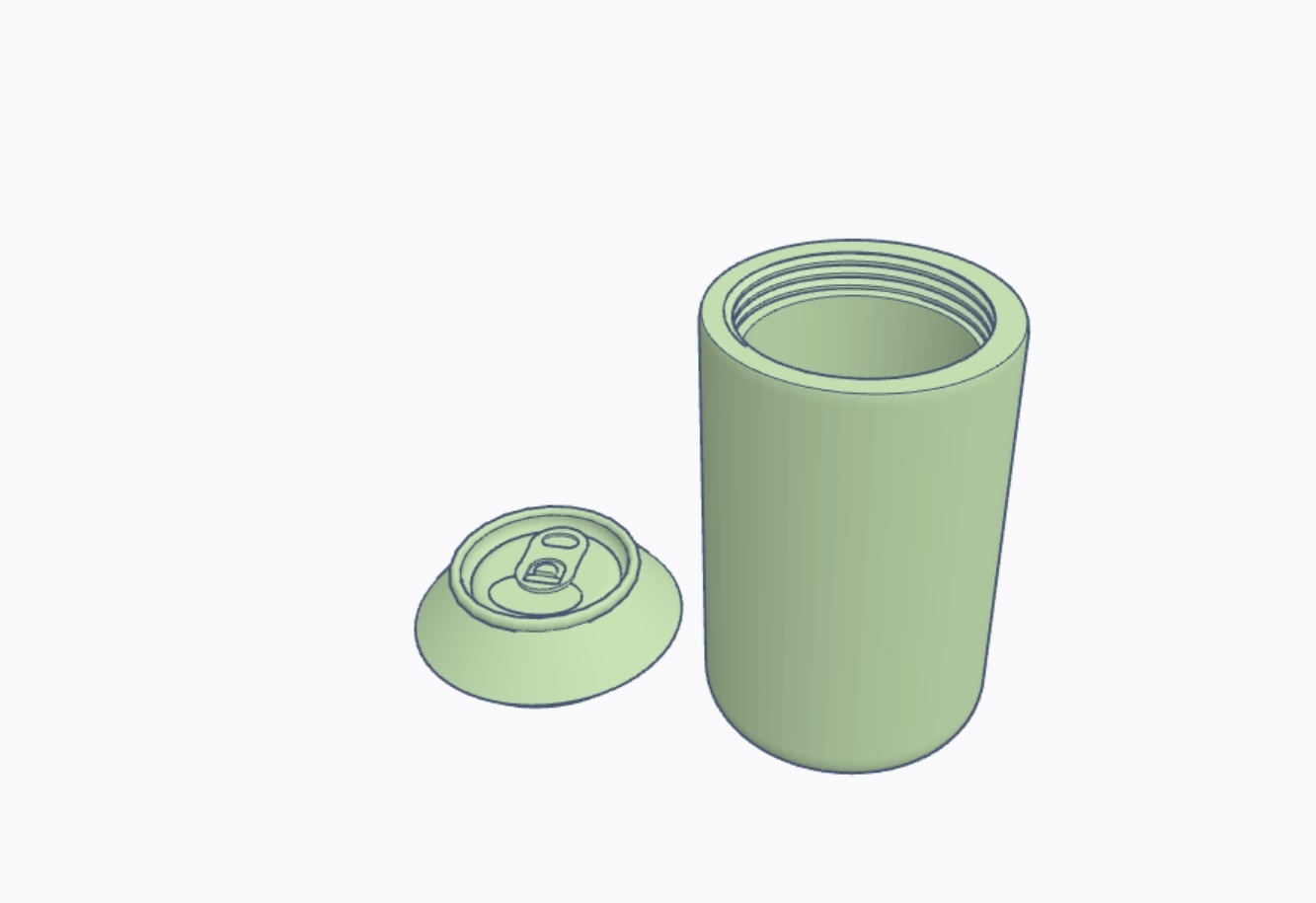 STL file Beer Can - Pepsi Can Secret Container Coin Bank Piggy Bank・3D ...