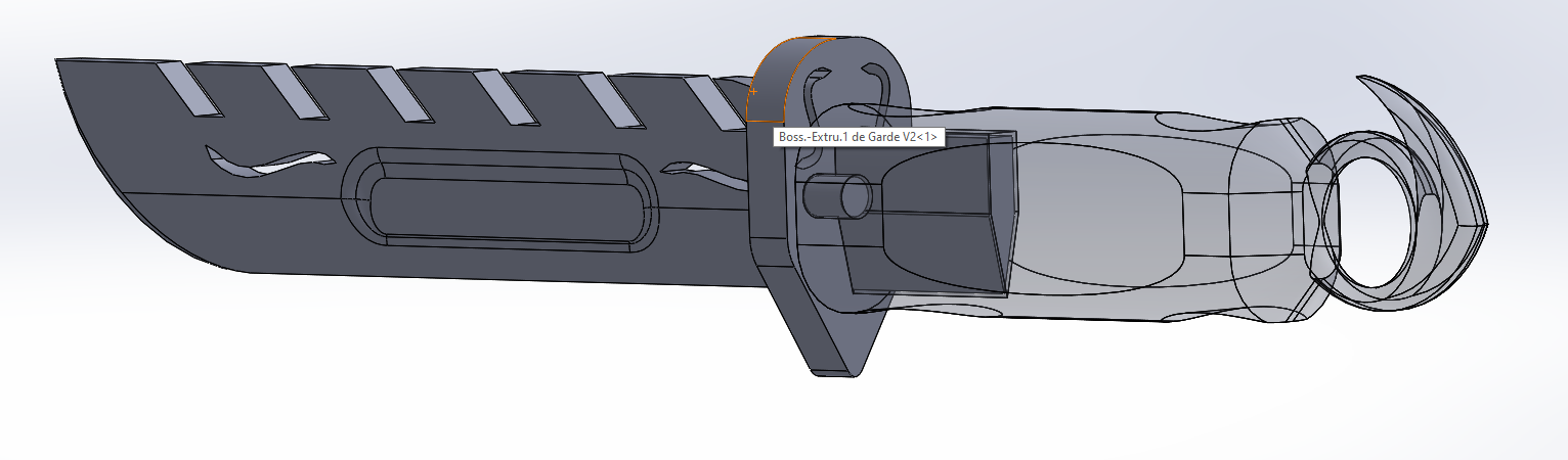 Free STL file Knife 3D printabble / 3D printable knives・Template to ...