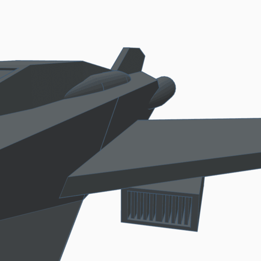 Download free 3D printing models Simple Spaceship 2 ・ Cults
