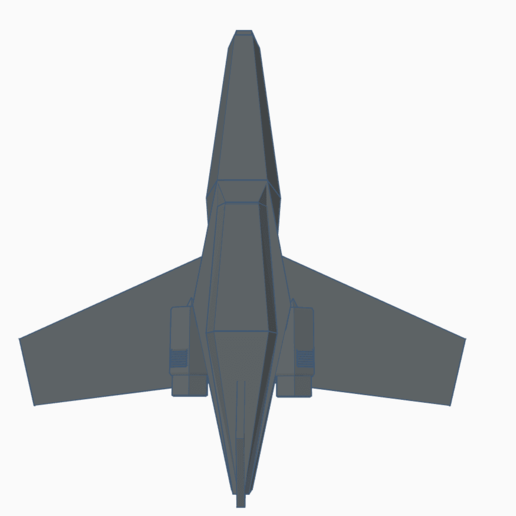 Download free 3D printing templates Simple Spaceship ・ Cults