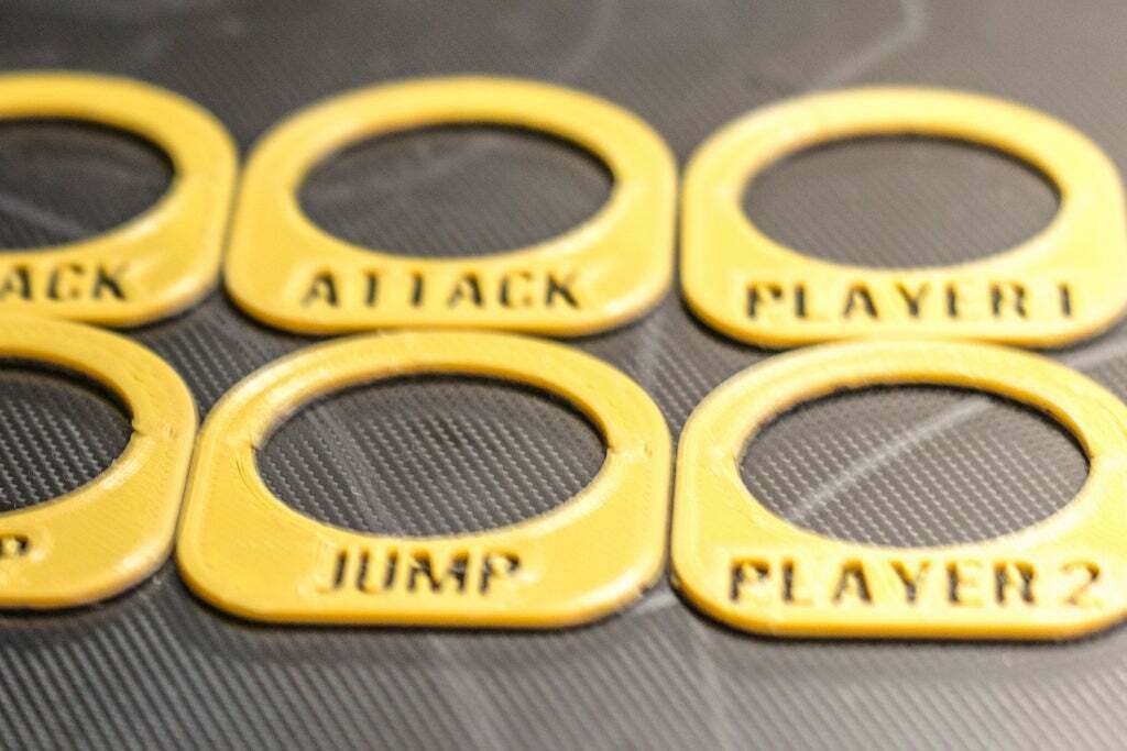 Free STL file Data East Arcade Button Tag 🕹️・3D printable design to ...