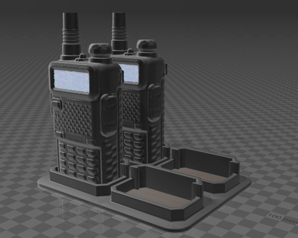 Free 3D file Baofeng Radio Storage・3D printable model to download・Cults