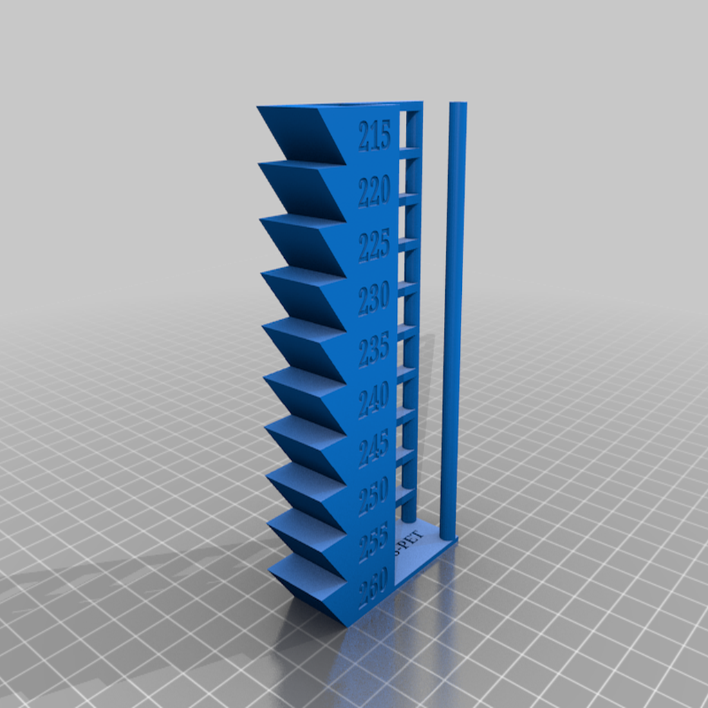 Free STL file Standard Temp Tower Hot to Cold 🥵・3D printing template to ...