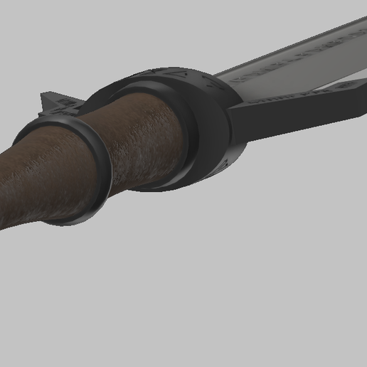 Download STL Witcher Silver Sword (for Monsters) ・ Cults