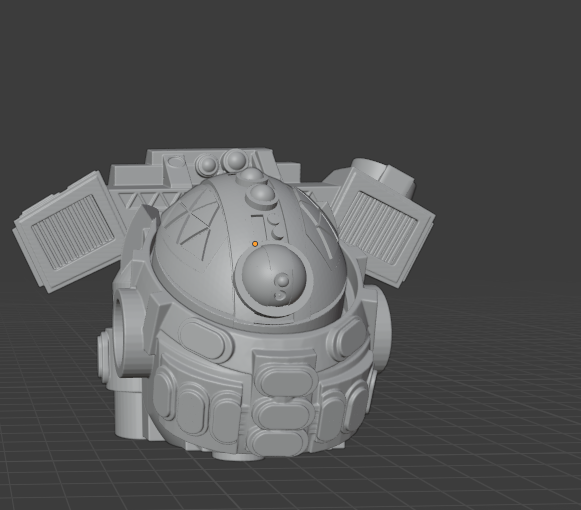 Free STL file Char heavy egg mech torso 🥚・3D printing design to ...