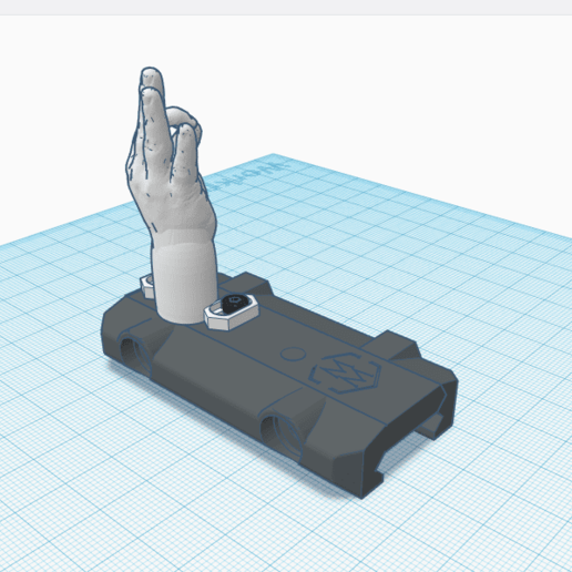 Download free STL file **AR-15/Tactical Shotgun Front/Rear Sight with ...