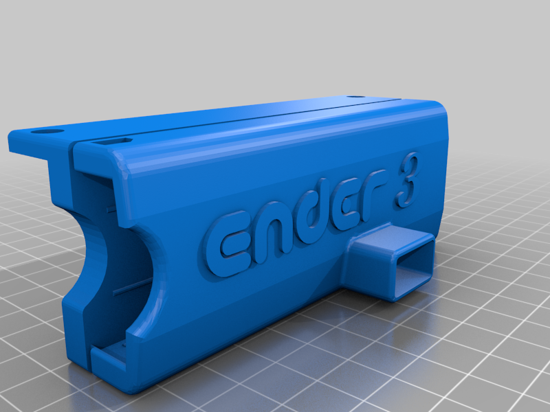 Download free STL file Ender 3 SD Card and USB adapter Housing V2 • 3D ...