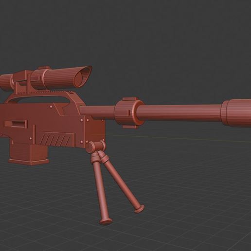 Download free 3D printer model Cool Sniper Rifle ・ Cults