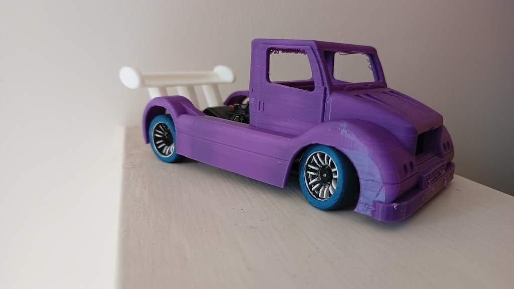 Descargar archivo 3D gratis MINI Z Racing Truck 102 mm de distancia ...