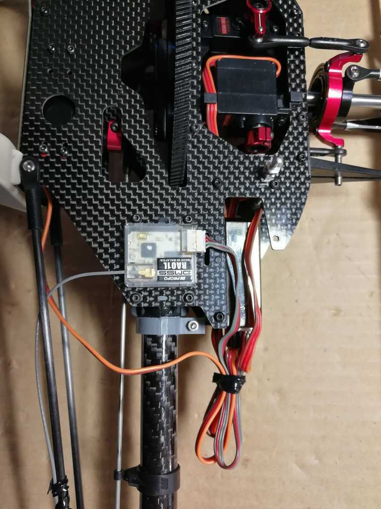 Free 3D file JR Forza 450 RC helicopter boom clamp・3D printing idea to ...