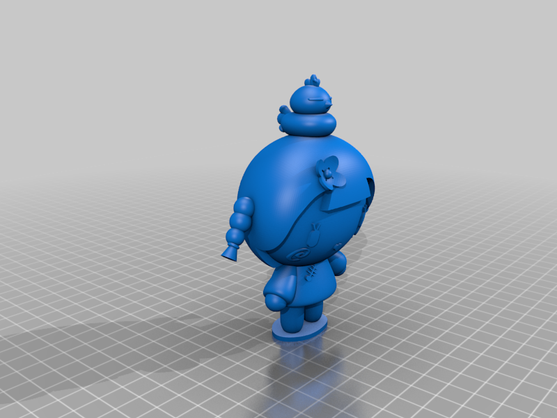 Free STL file Ching with Won from the Pucca anime cartoon show 🗿・Model ...