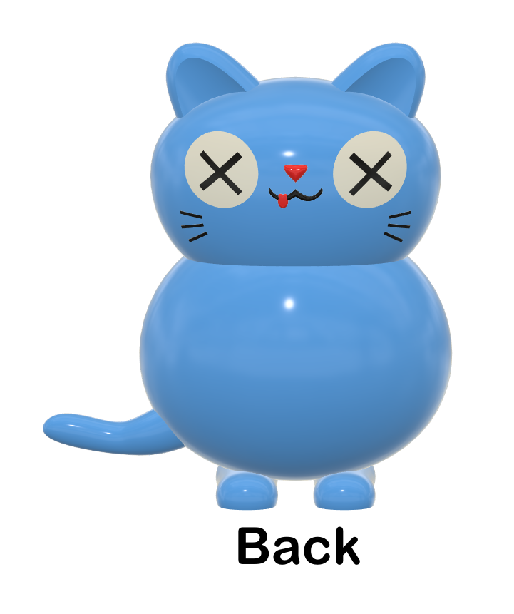 Free STL file Dead or Alive cat (Schrödinger’s Cat)・3D printing model ...