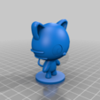 Download free 3D printer files Chococat (チョコキャット, Chokokyatto) from ...