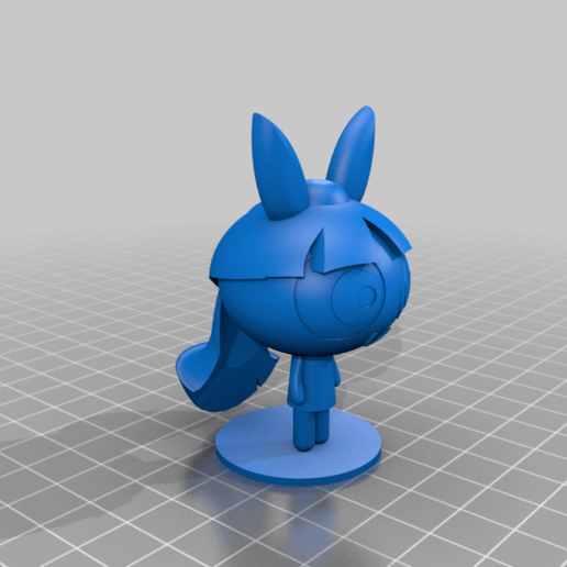 Download free 3D printer model Blossom Powerpuff Girls ・ Cults