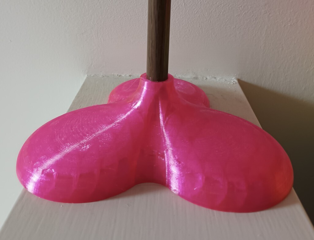 Free STL file large Walking Stick foot 🚶・Template to download and 3D ...