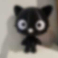 Download free STL file Chococat (チョコキャット, Chokokyatto) from Hello kitty ...