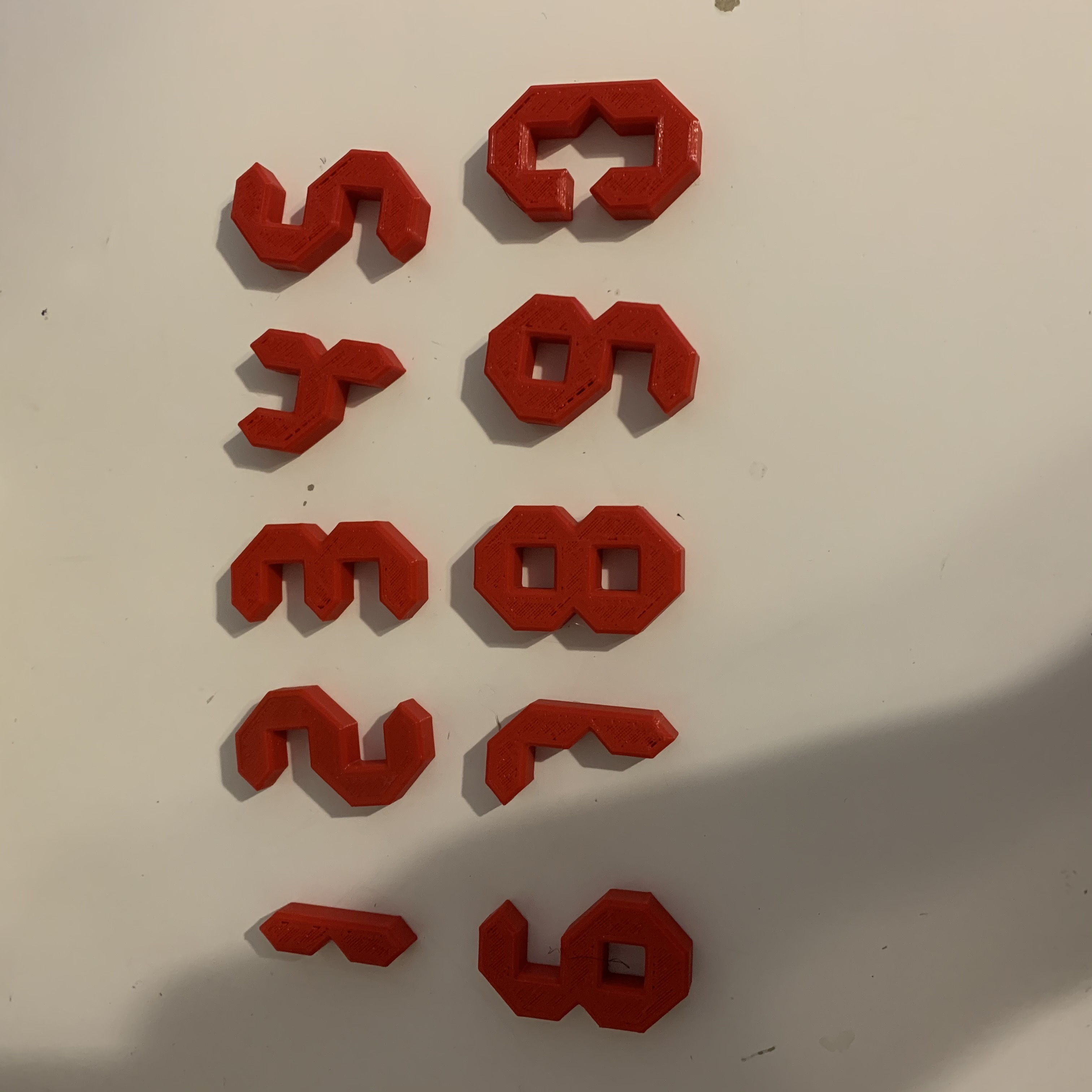 3D printer Tricky Numbers puzzle • made with Creality Ender 3・Cults