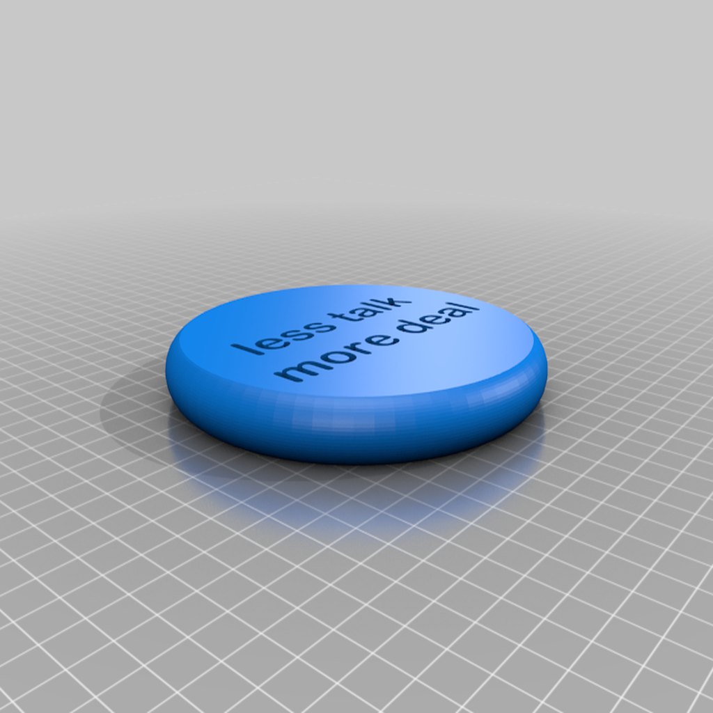 Free 3D file Giant Poker Button 🃏・Object to download and to 3D print・Cults