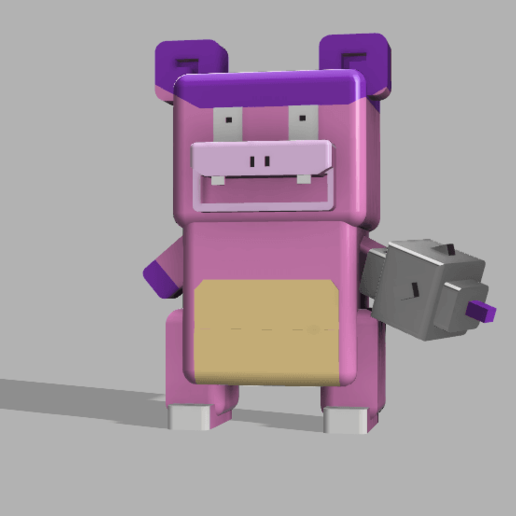 Download free STL file pokemon quest slowbro • 3D printable model ・ Cults