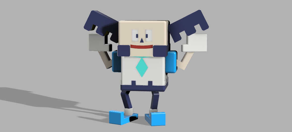 Free STL file (pokemon quest) Mr.mime galarregion・3D printing template ...