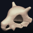 Download 3D printer model Pokemon Cubone Skull ・ Cults