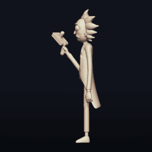 Descargar archivo OBJ Rick y Morty • Objeto para impresora 3D ・ Cults