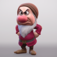 Download OBJ file Grumpy Disney • 3D printer object ・ Cults