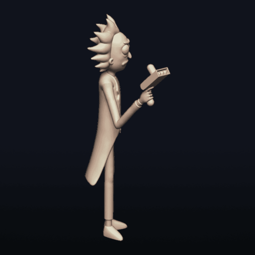 Descargar archivo OBJ Rick y Morty • Objeto para impresora 3D ・ Cults