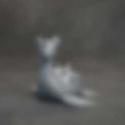 Download 3D printer model Pokemon Lapras LowPoly ・ Cults