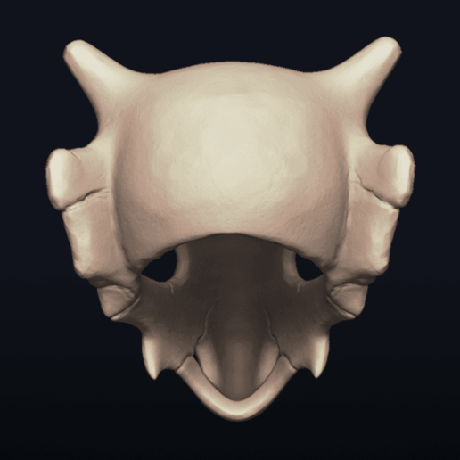 Download 3D printer model Pokemon Cubone Skull ・ Cults