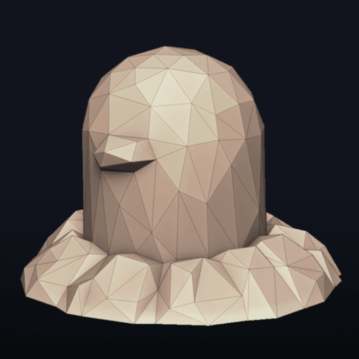 Download free 3D print files Diglett - Stylized Pokemon LowPoly Art ...