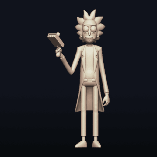 Descargar archivo OBJ Rick y Morty • Objeto para impresora 3D ・ Cults
