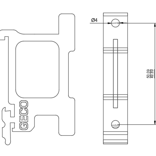 Download STL file DIN rail adapter • Model to 3D print ・ Cults