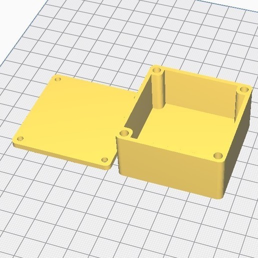 Download free 3D printing models Square box reclosable via M3 inserts ...