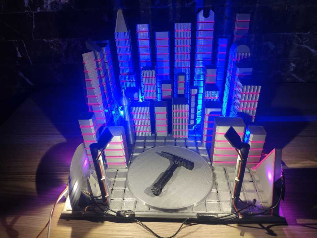 Archivo STL gratuito Cyberpunk City 🏙️・Design para impresora 3D para ...