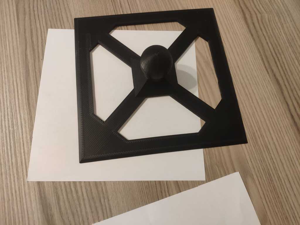 Free STL file A4 Paper Square Cutting Template・3D print design to ...