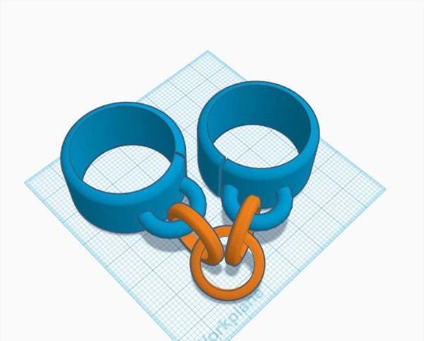 Free STL file Prop Costume Shackles・3D printer model to download・Cults