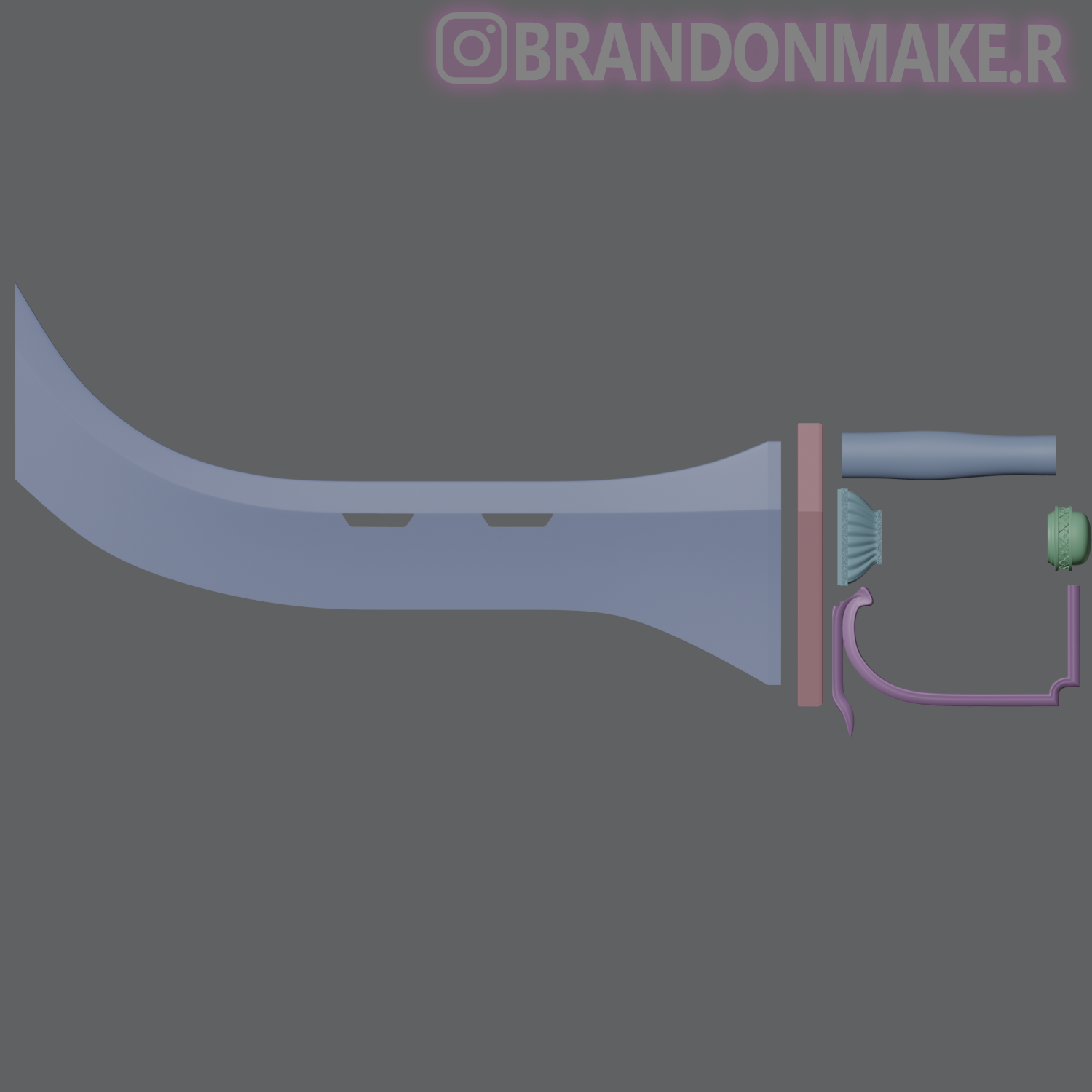 3D file Eris Boreas Greyrat Cursed Sword - Mushoku Tensei: Isekai ...