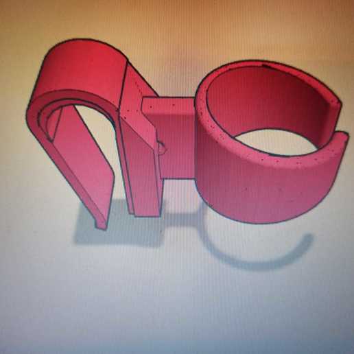 Download STL file MIC Holder - Wireless microphone holder • 3D ...